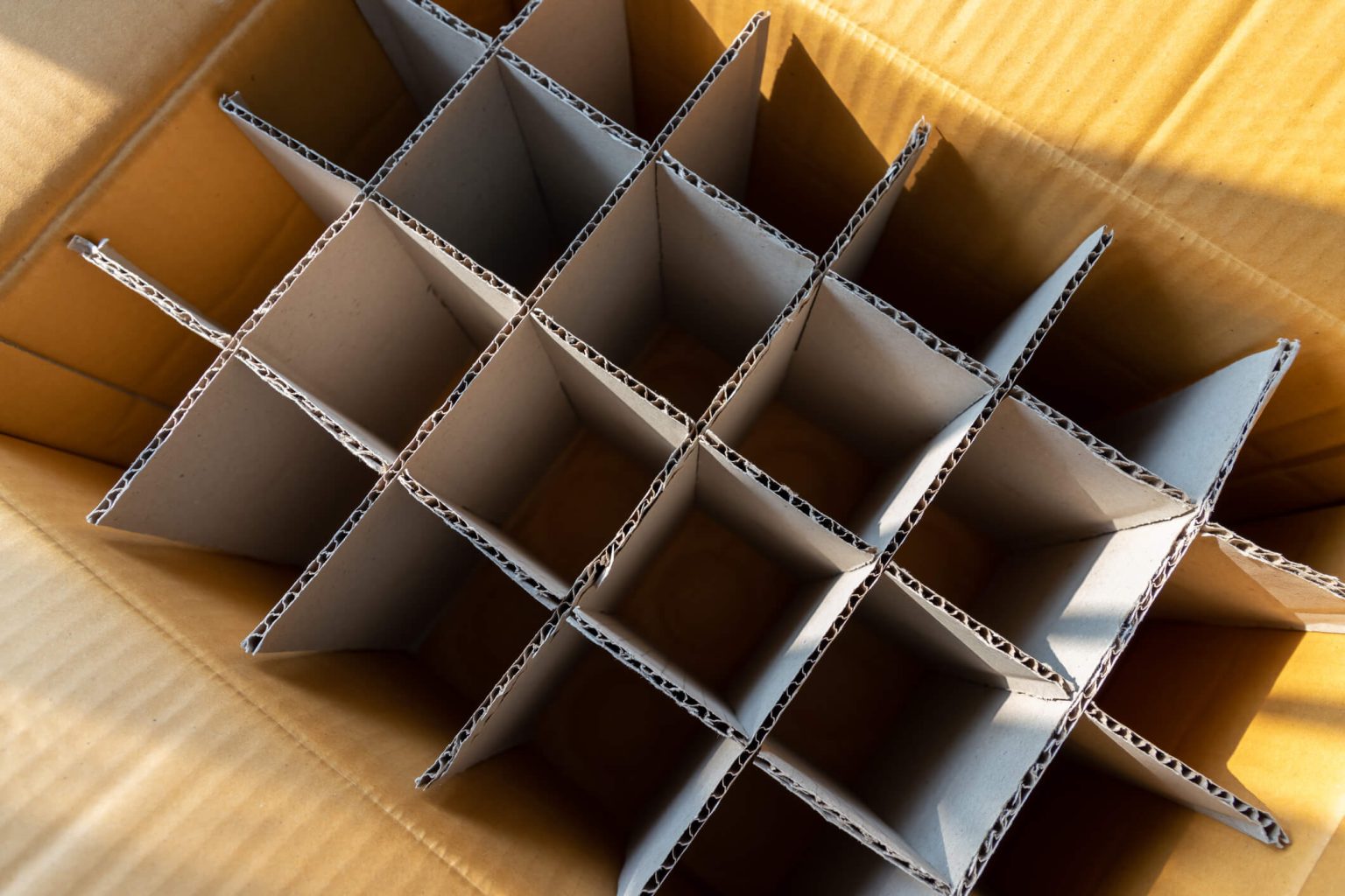 Corrugated Partition Suppliers | Box Partitions | SourcePak